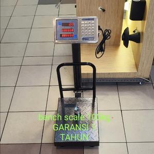 Jual timbangan digital 100kg lipat / timbangan barang lantai 100 kg ...