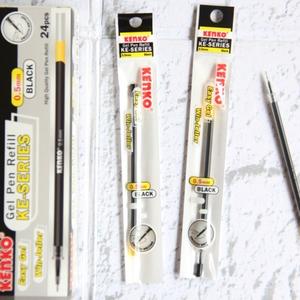 Jual Refill pen gel kenko 0,5 mm KE-series (Tinta Hitam) - Kota ...