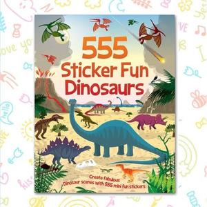 Jual 555 STICKER FUN DINOSAURS STICKER BOOK - Kota Surabaya - Maria ...