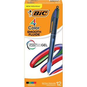 Jual Bic Smooth 1.0 mm 4 Color Ballpoint Pen - Kota Bandung - Namawarna ...