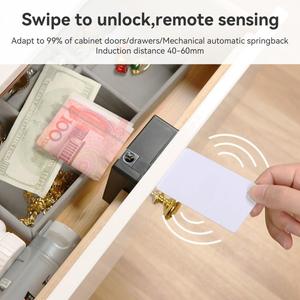 Jual Electronic Lock Smart Drawer RFID Hidden Door Lock with TTlock APP ...