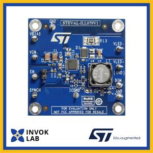 Jual STMicroelectronics STEVAL-ILL079V1 Evaluation Board Inverting Buck-Boost LED Driver ...