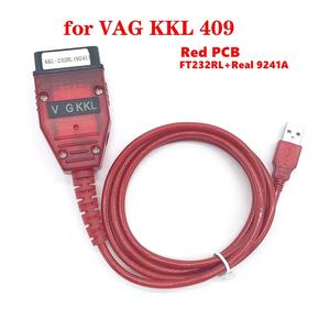 Jual Papan PCB merah asli 9241A Chip VAG COM KKL FTDI FT232RL untuk Vag ...