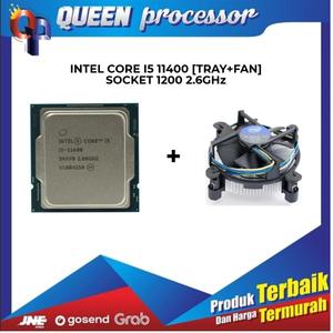 Jual PROCESSOR INTEL CORE I5 11400 TRAY + FAN SOCKET LGA1200 2.6GHz ...