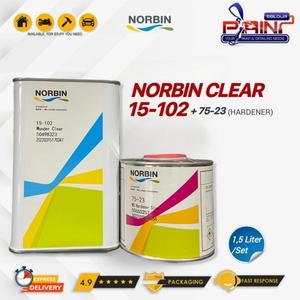 Jual NORBIN MS Wonder Clear Coat 15-102 + Hardener 1 Liter / Set - Kota ...