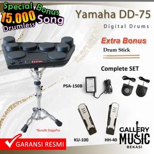 Jual Yamaha DD 75 Compact Digital Drum Complete Package - DD75 - DD75 ...