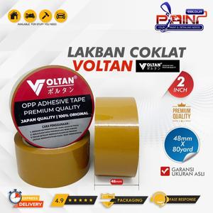 Jual Lakban Solatip 2 inch x 80 Yard (48mm) Isolasi OPP COKLAT MURAH ...