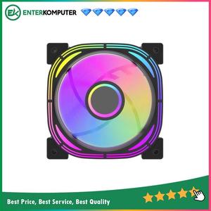 Jual Aigo DarkFlash Infinity 24 Pro Black 12CM PWM ARGB Fan - Kota ...