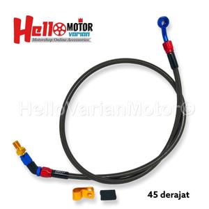 Jual NEW PRODUCT SELANG REM DEPAN PSI MEREK SWITS 100CM 90 DERAJAT 45 ...