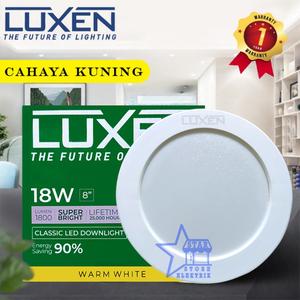 Jual Luxen Downlight LED Panel Classic 18W Inbow IB 18 Wat Bulat SNI ...