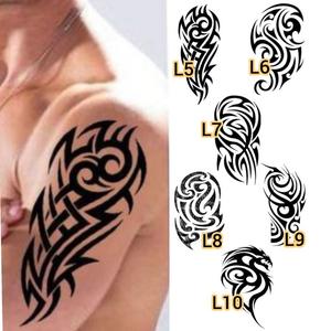 Jual Terbaru Tato Temporer Tribal Tato simple tato pria Tato setengah ...