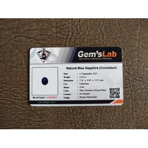 Jual NO HEAT ROYAL BLUE SAPPHIRE BIRMA - Ada Natural Safir Srilanka ...