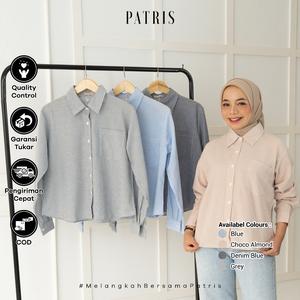 Promo Patris Daily Wear - Gia Atasan / Kemeja Basic LongSleeve | Baju ...