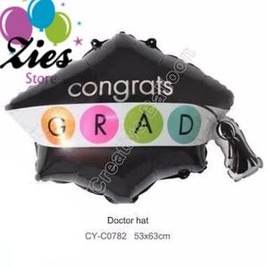 Jual Balon foil graduation toga / balon sarjana toga jumbo - Jakarta ...