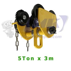 Jual Geared Trolley Katrol Manual 5 ton Best - Kota Surabaya - MATAHARI ...