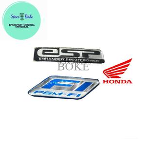 Jual EMBLEM STIKER LOGO ORIGINAL HONDA TIMBUL - FI PGM FI - Kab. Bekasi ...