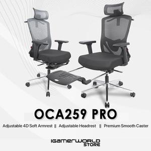 Jual Fantech OCA259 Kursi Kantor Kerja Jaring Footrest Premium Office ...