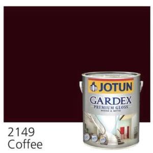 Jual JOTUN GARDEX PREMIUM GLOSS 0.9LTR COFFEE 2149 CAT KAYU DAN BESI 0. ...