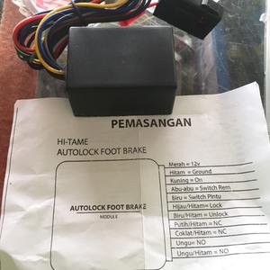 Jual Modul autolock foot brake / pintu otomatis kunci dengan rem Best ...