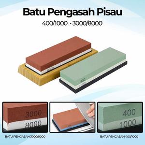 Jual Batu Pengasah Pisau Whetstone 3 PCS 400/1000 3000/8000 - Jakarta ...