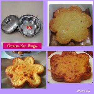 Jual CETAKAN KUE BINGKA PLUS TUTUP / MAKANAN KHAS TRADISIONAL FREE ...