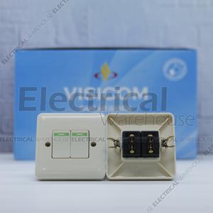 Jual SAKLAR SERI 2 GANG 1 WAY INBOW VISICOM VS-902 IB DOUBLE SNI ...