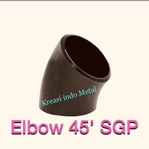 Jual 4” Elbow / Knee Las SGP ( 4 inch ) - Keni ( 45 derajat ) CS - Besi ...