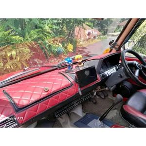 Jual cover/alas dashboard bermotip mobil kijang super kotak - hitam ...