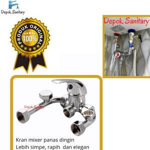 Jual Water Heater Instant Kran Mini Mixer Kran Shower Instalasi Luar ...