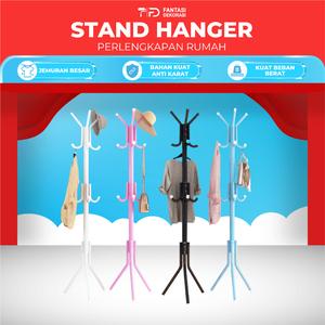 Jual Stand Hanger Gantungan Baju stand hanger Topi hanger portable ...