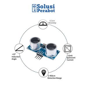 Jual Sensor Ultrasonik SP / HC-SR04 Mengukur Jarak Range - Kota Depok ...