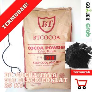 Jual BT COCOA BLACK POWDER BT 910 25 kg bubuk coklat Hitam OREO DARK ...