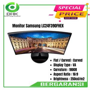 Jual Monitor Samsung Led Lc24F390 24 Inch Curved Vga+Hdmi Input - Kota ...
