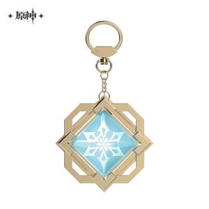 Jual Cryo Liyue Theme Vision Key Chain (9cm) - Genshin Impact - Kab ...