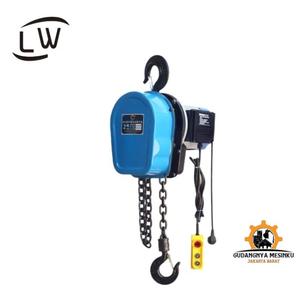 Jual ELECTRIC CHAIN HOIST / CHAIN BLOCK ELEKTRIK 2TON 14 METER 1 PHASE ...