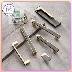 Jual Handle lemari Handle Emas Hitam Gold Tarikan Laci Modern Bulat ...