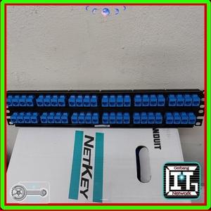 Jual PANDUIT Patch Panel Barel pass through / Barrel Panel - 12 PORT ...