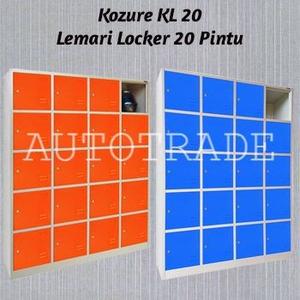 Jual KOZURE KL 20 LOKER LOCKER LEMARI KABINET BESI 20 PINTU LOKER ...