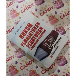 Jual Hukum pembentukan peraturan perundang-undangan dr ahmad redi ...