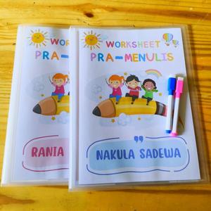 Jual Worksheet Pra Menulis 20 halaman/ Pre Writing skills worksheet ...