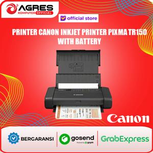 Promo Printer CANON Inkjet Printer PIXMA TR150 TR 150 - With Battery ...