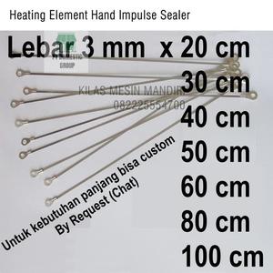 Jual Element Heating Wire Hand Impulse Sealer Elemen Kawat Pemanas ...