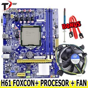 Jual MAINBOARD MOTHERBOARD MOBO SOCKET INTEL LGA 1155 H61 ONBOARD FOXCONN - Jakarta Barat ...