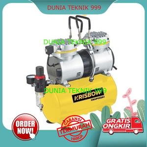Jual Krisbow Compressor Kompresor Airbrush Twin Cylinder Crdpa002 ...