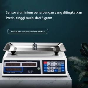 Jual Digital Computing Scale 40Kg Double Display Timbangan Digital Buah ...