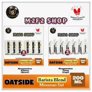 Jual Oatside Mini Barista Blend Oat Milk Susu Gandum Uht - 200 Ml (6 ...