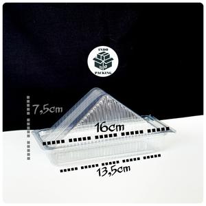 Jual (isi 10) Mika Sandwich Segitiga / Tray Roti Tawar / Plastik ...