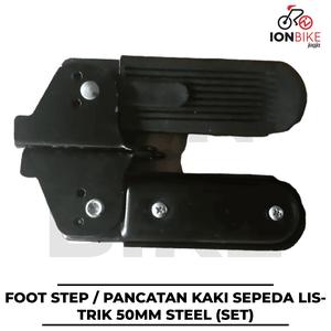Jual Foot Step Pijakan Kaki Tempat Sepeda Listrik Ebike Universal Besi ...