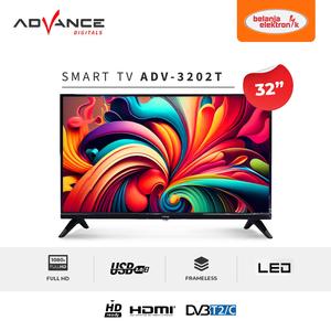Promo ADVANCE SMART TV DIGITAL ADV-3202 T 32 INCH TELEVISI LED HD PANEL ...