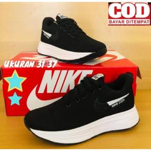 Jual Sneakers Pria NIKE ZOOM TERBARU HITAM PUTIH SEKOLAH DAN KERJA ...